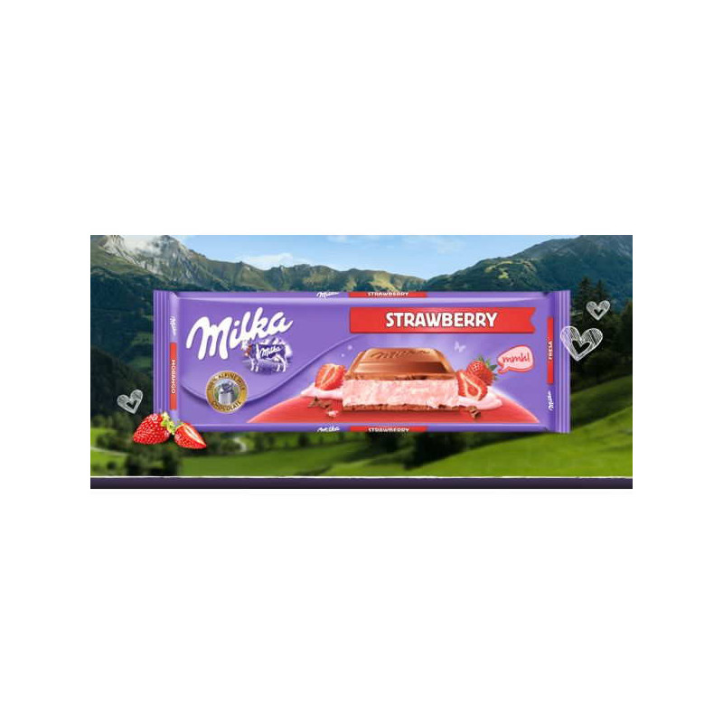 Milka MMMAX Fresa 300gr | hipergol.pt