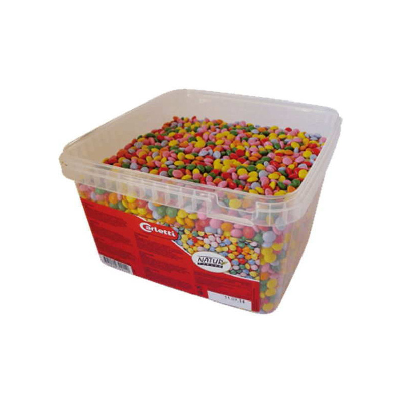 mini grageas de chocolate 2,5kg - hipergol.pt