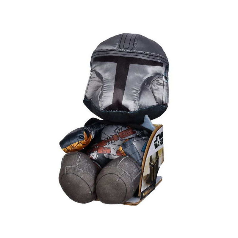 Mando Plush 25 cm: Figura detalhada do Mandaloriano com caixa exclusiva ...