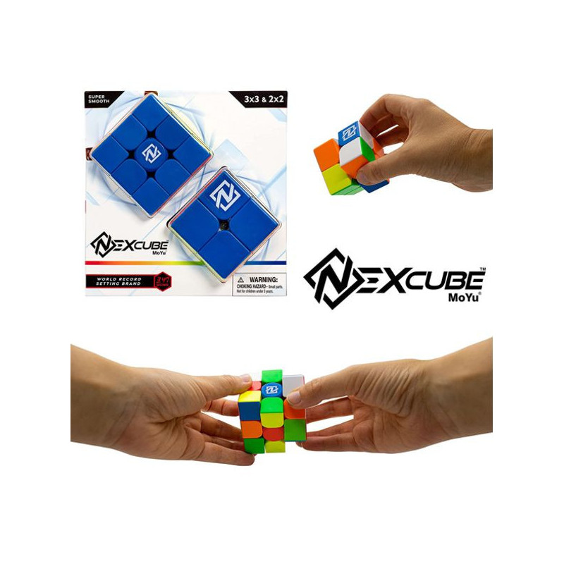 Pacote Nexcube 3x3 + 2x2: velocidade e qualidade - hipergol.pt