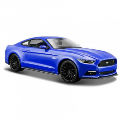 Ford Mustang 2015 1/24 Blue: réplica pormenorizada, estilo poderoso em ...