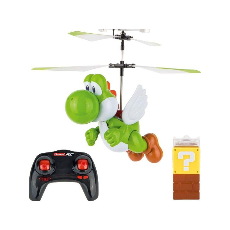 Carrera helicóptero super mario flying cape yoshi | hipergol.pt