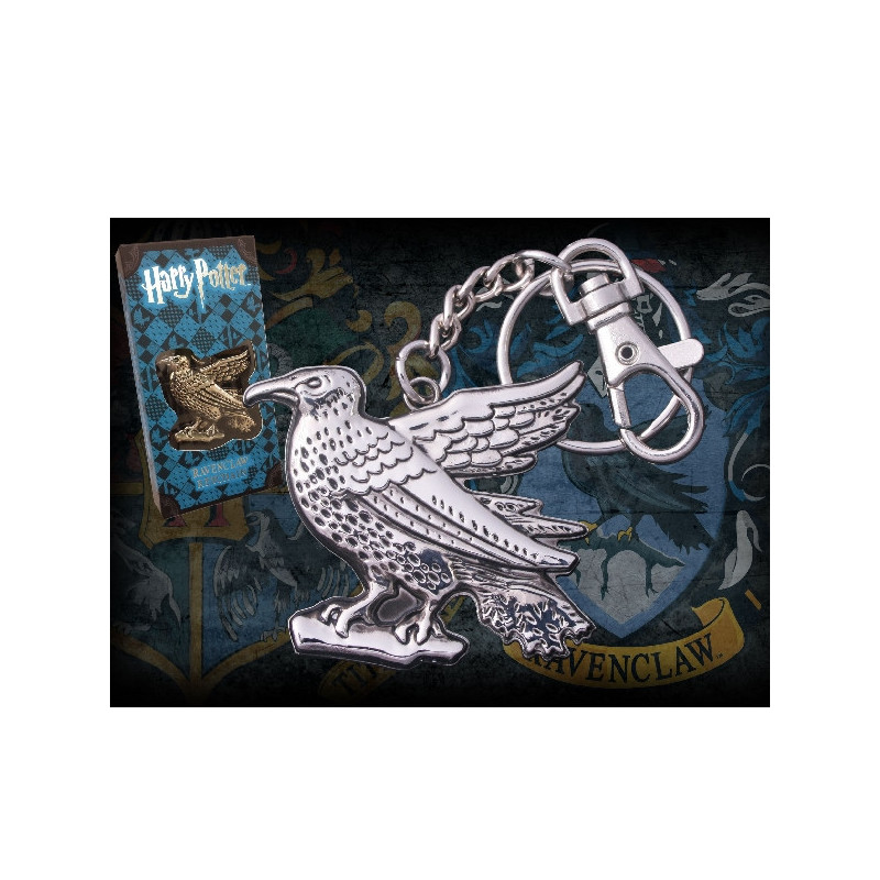 Porta-chaves Harry Potter Ravenclaw: design oficial em metal - hipergol.pt