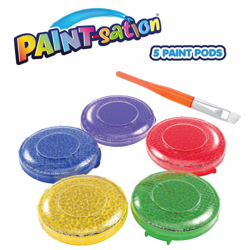 Pinturas Paint-sation 5 Colores: Criatividade Sem Desordem - hipergol.pt