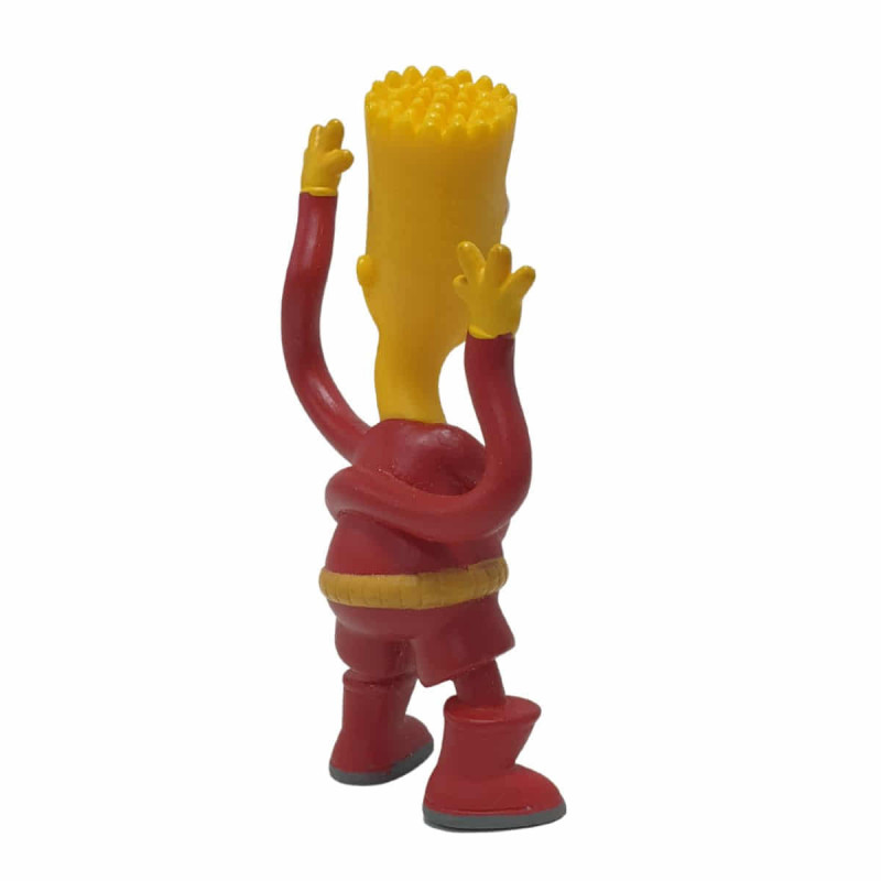 Figura de 7 cm do super-herói Bart Simpson - Junte-se ao Bart nas suas ...
