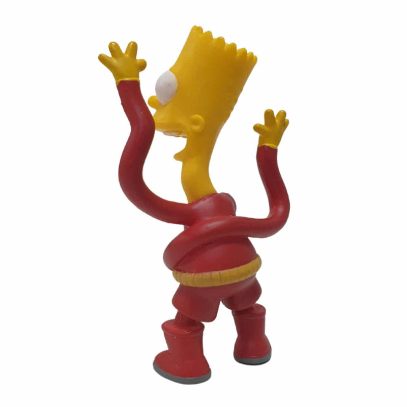 Figura de 7 cm do super-herói Bart Simpson - Junte-se ao Bart nas suas ...