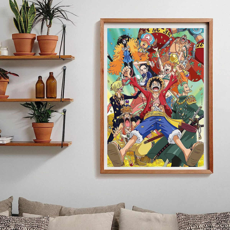 Puzzle One Piece 1000 Peças | Aventuras e Desafios Épicos Clementoni ...