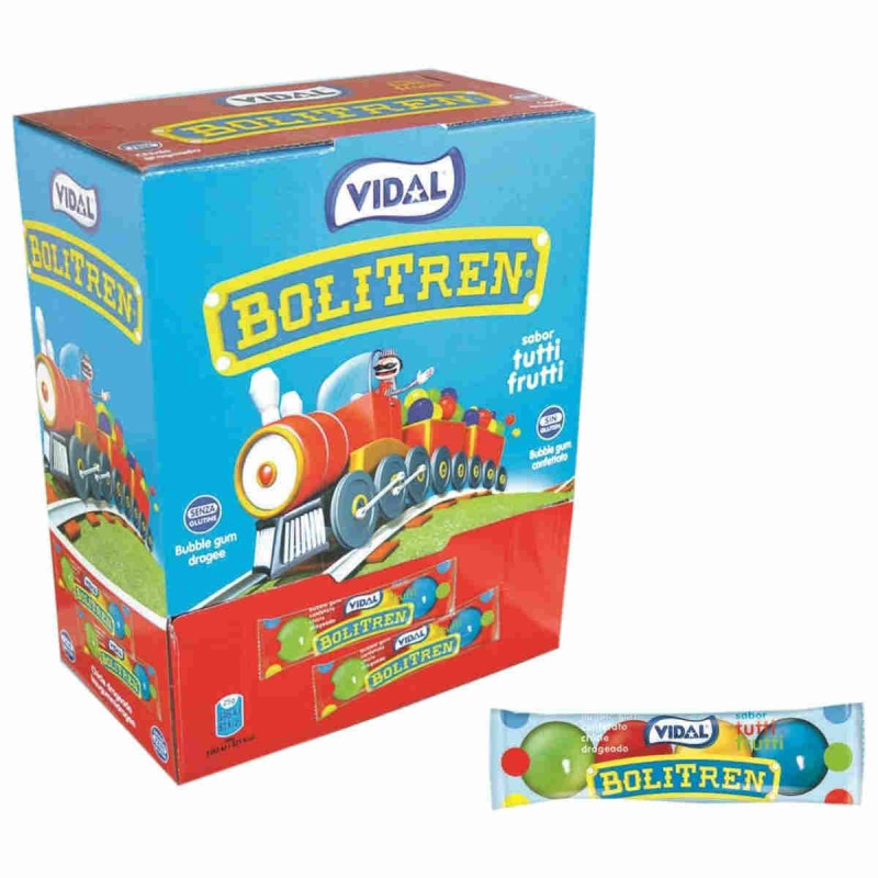 Chicle bolitren todos os frutos 200 unidades - hipergol.pt
