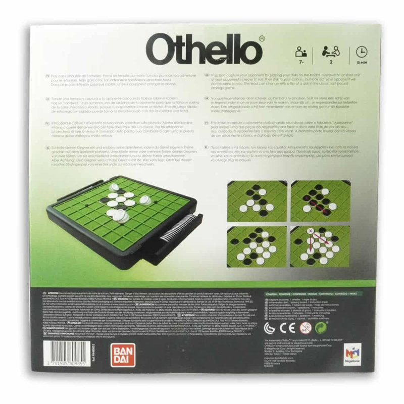 Jogo de tabuleiro clássico Otelo - hipergol.pt