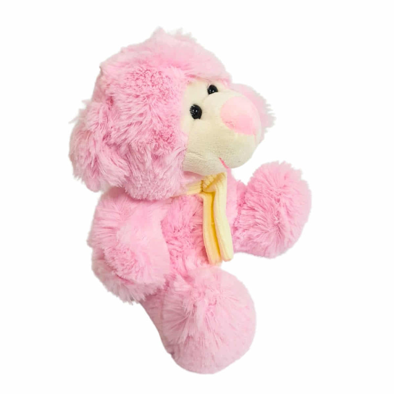 Urso de peluche cor-de-rosa 20cm - hypergol.com - hipergol.pt