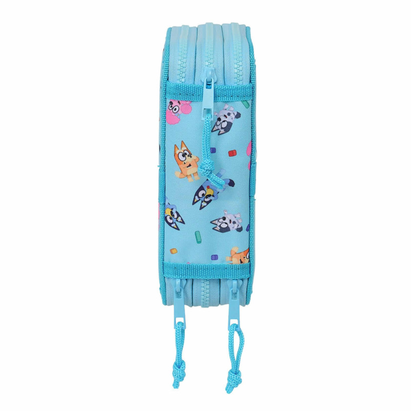 Plumier Triple Bluey 36 piezas Safta – Estuche Escolar Niño - hipergol.com